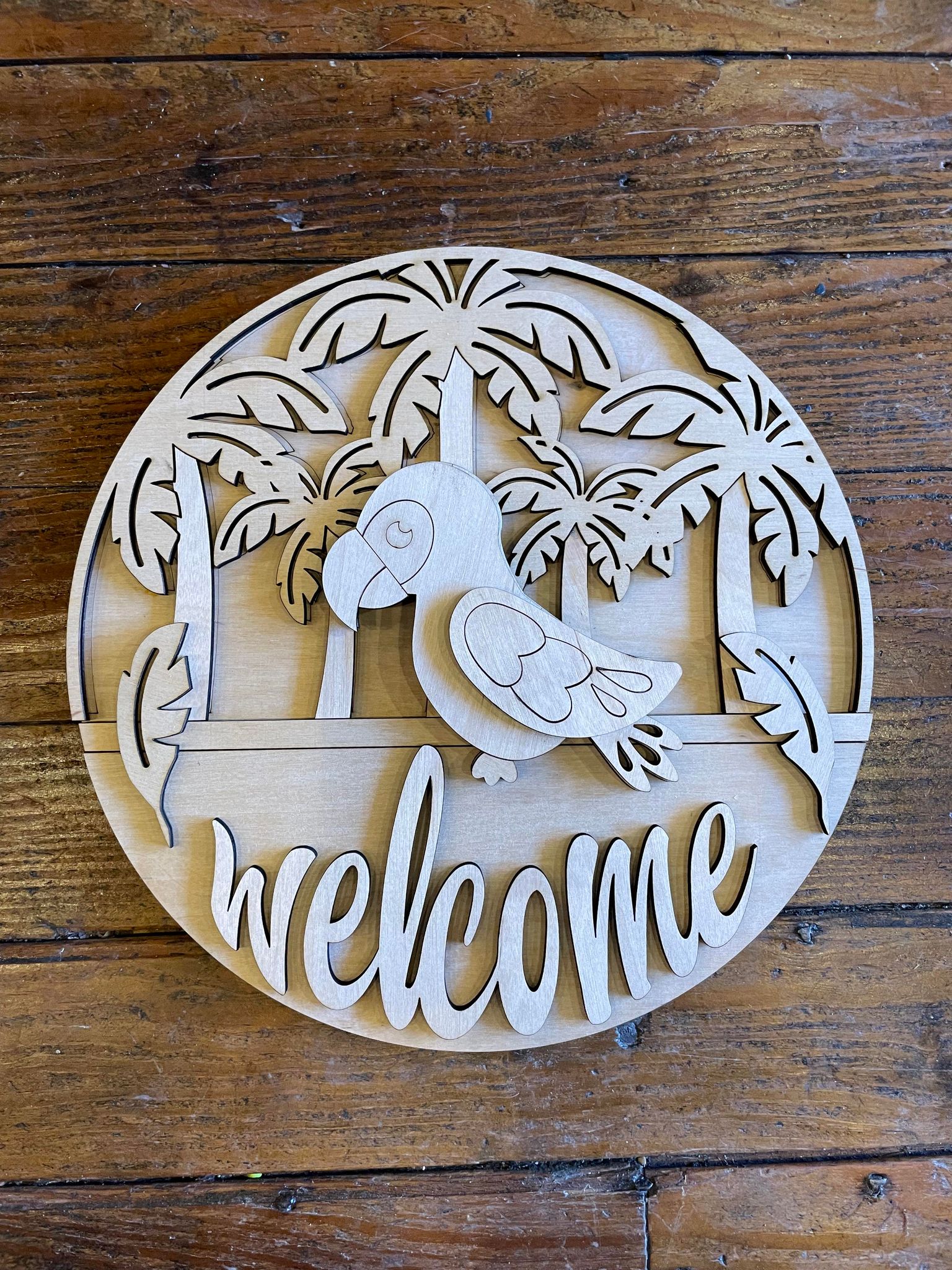 12” Parrot Welcome Kit | Wandering Goose