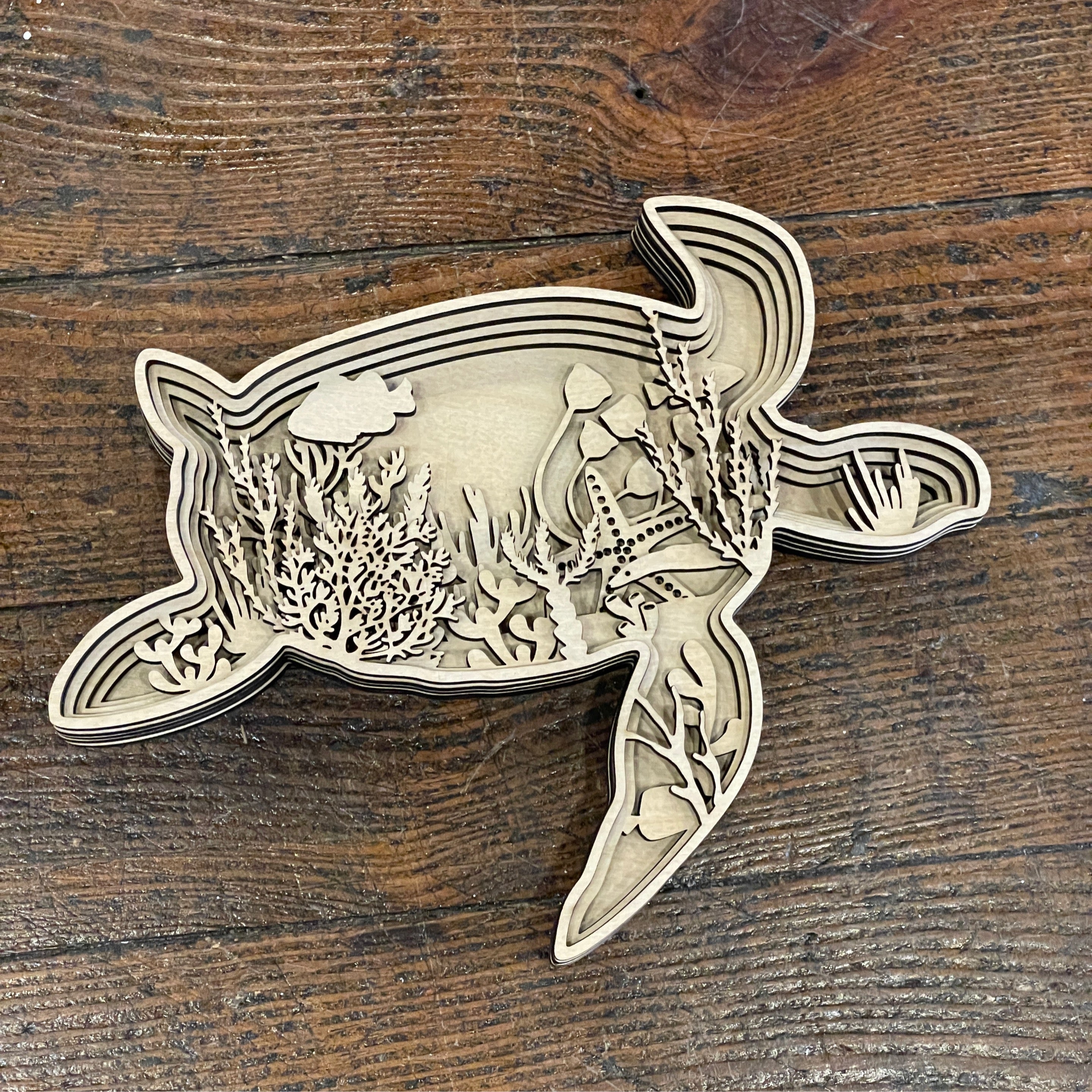 12” Multi Layered Sea Turtle Kit | Wandering Goose