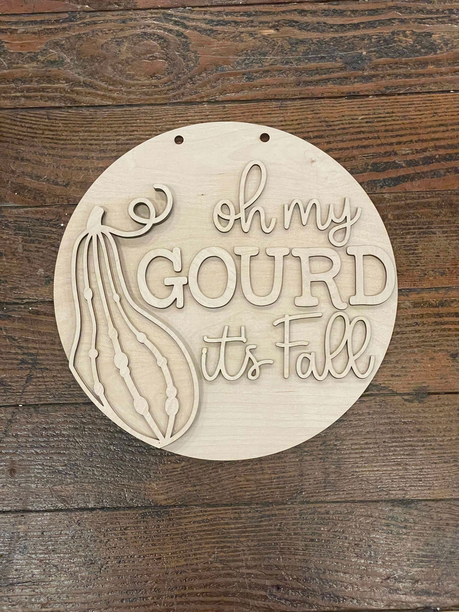 12” Oh My Gourd Fall Kit | Wandering Goose
