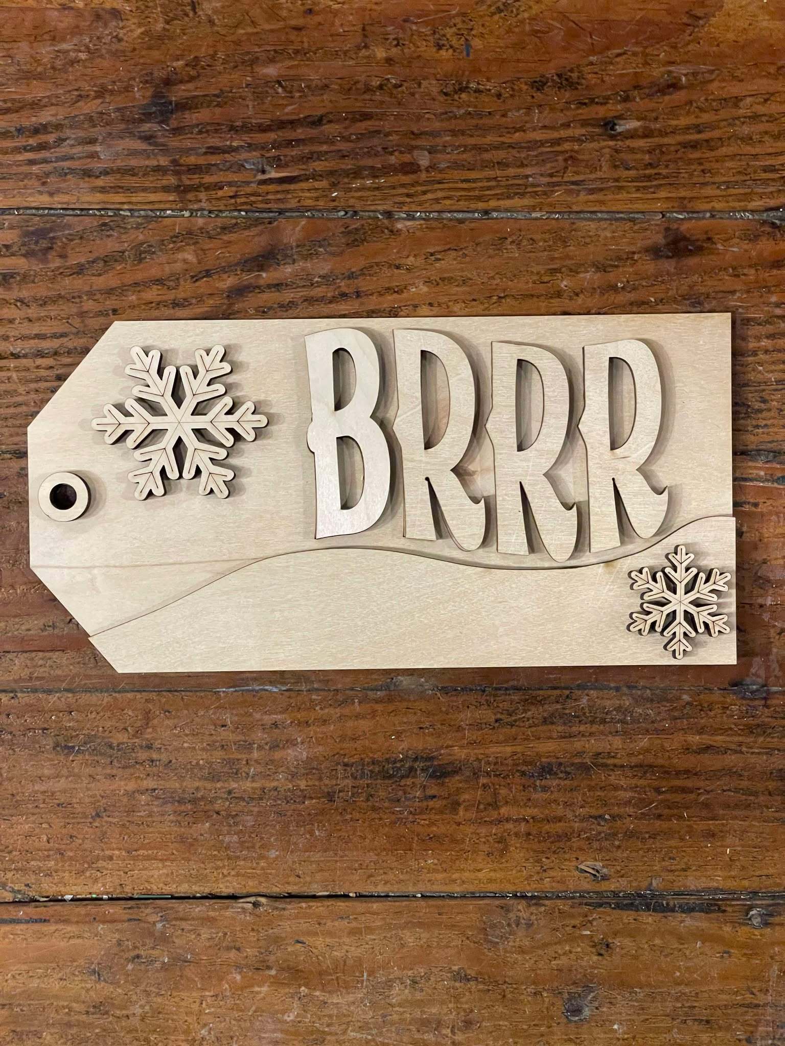 10" Brrr Winter Tag Kit | Wandering Goose